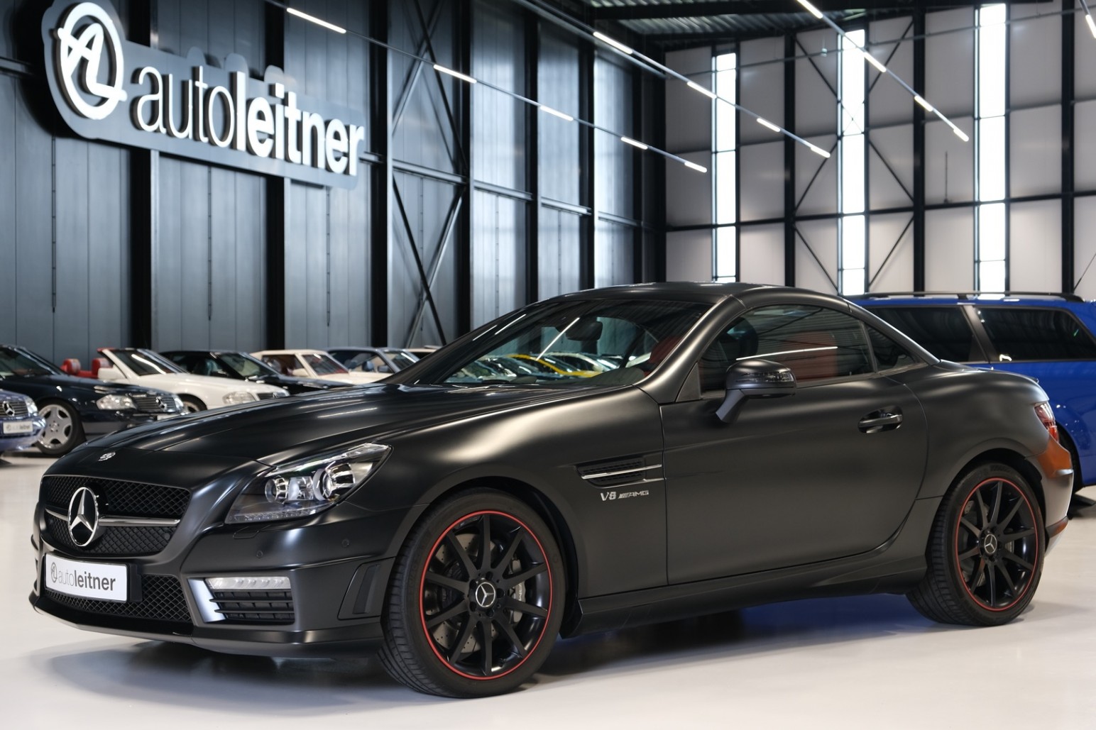 Mercedes-Benz--SLK 55 AMG Roadster Designo Performance R172-kopen bij ...